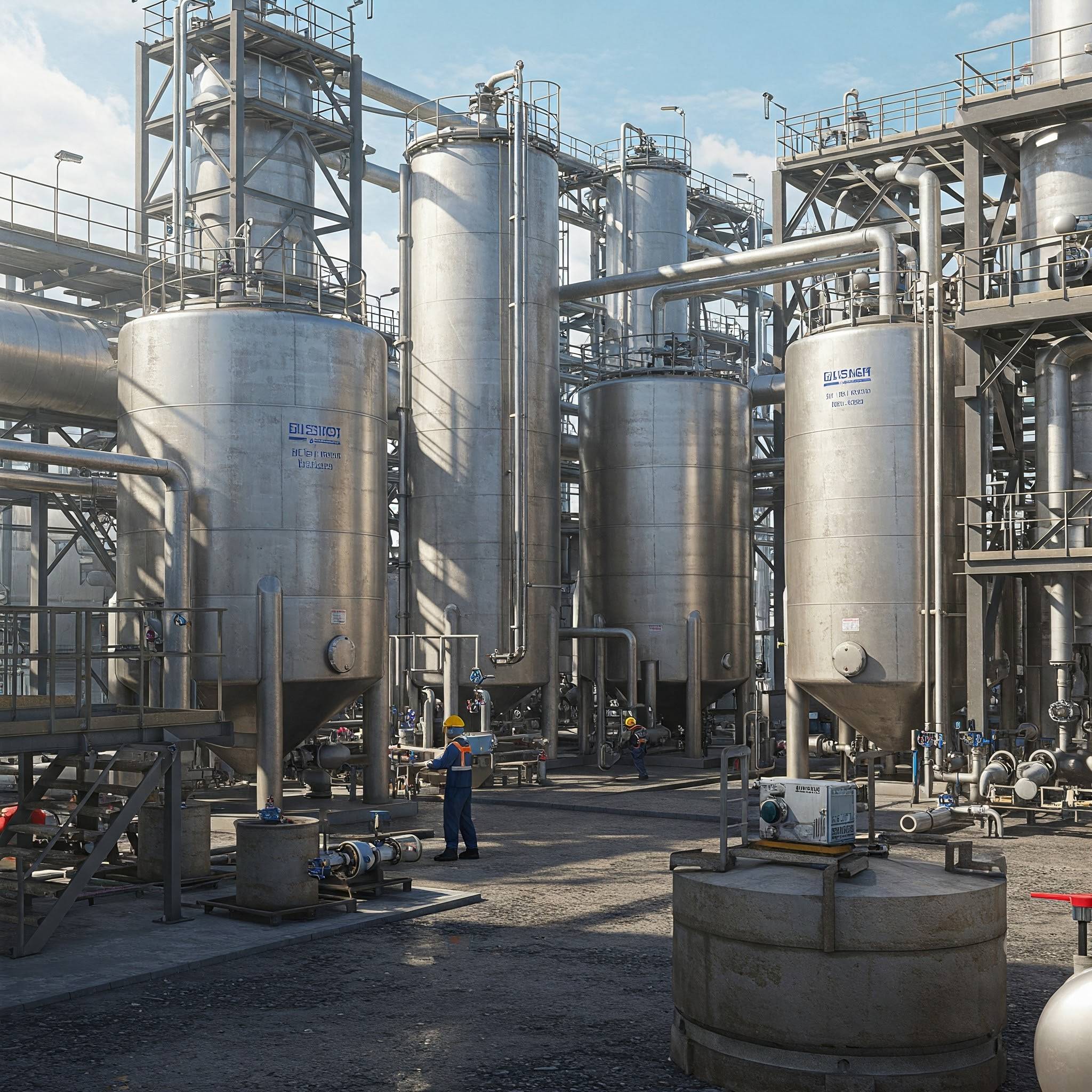 Tanques para indústria química: garanta segurança