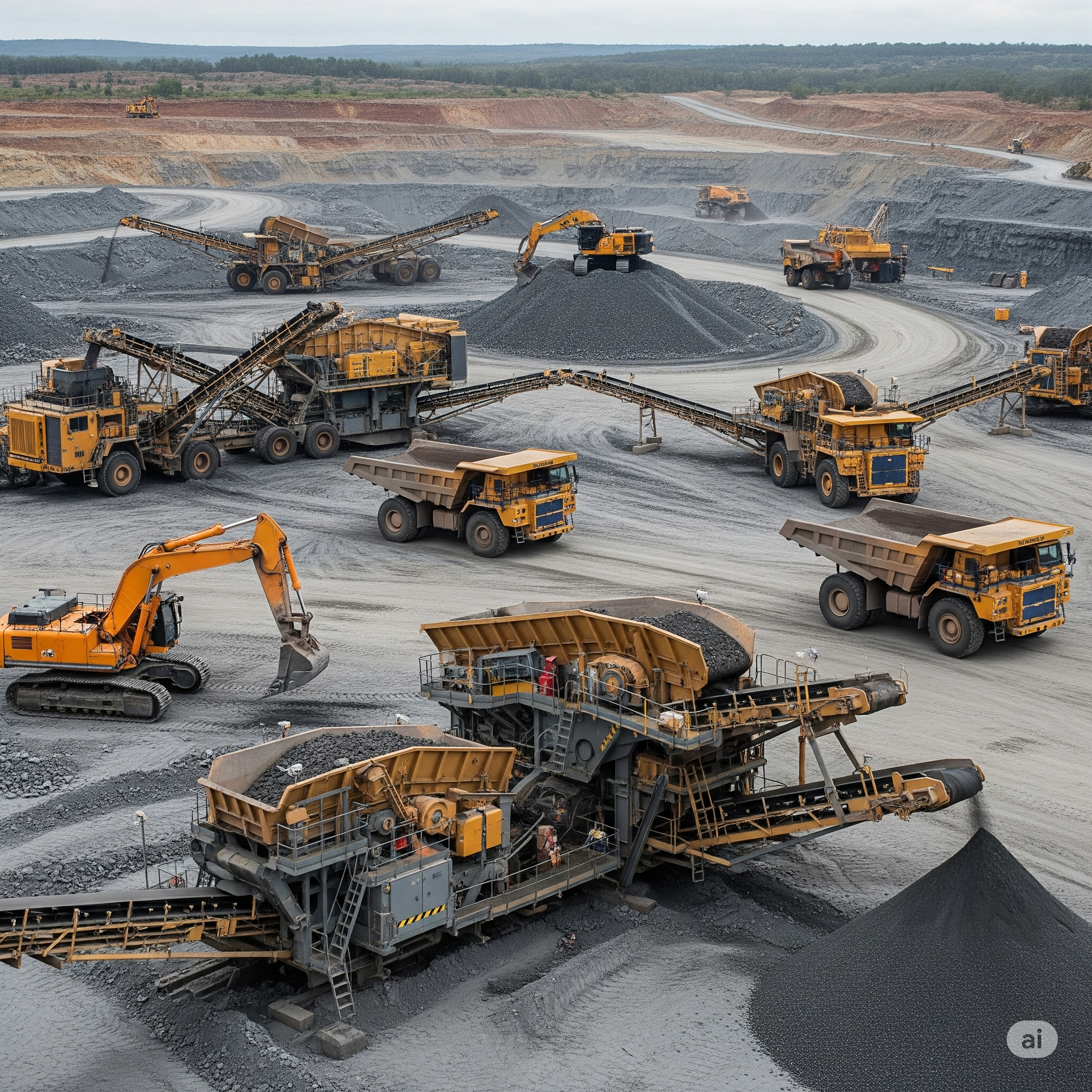 Equipamentos para indústria de mineração:desafios e soluções